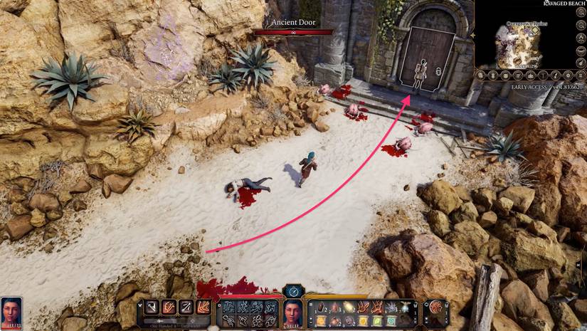 break through wall bg3