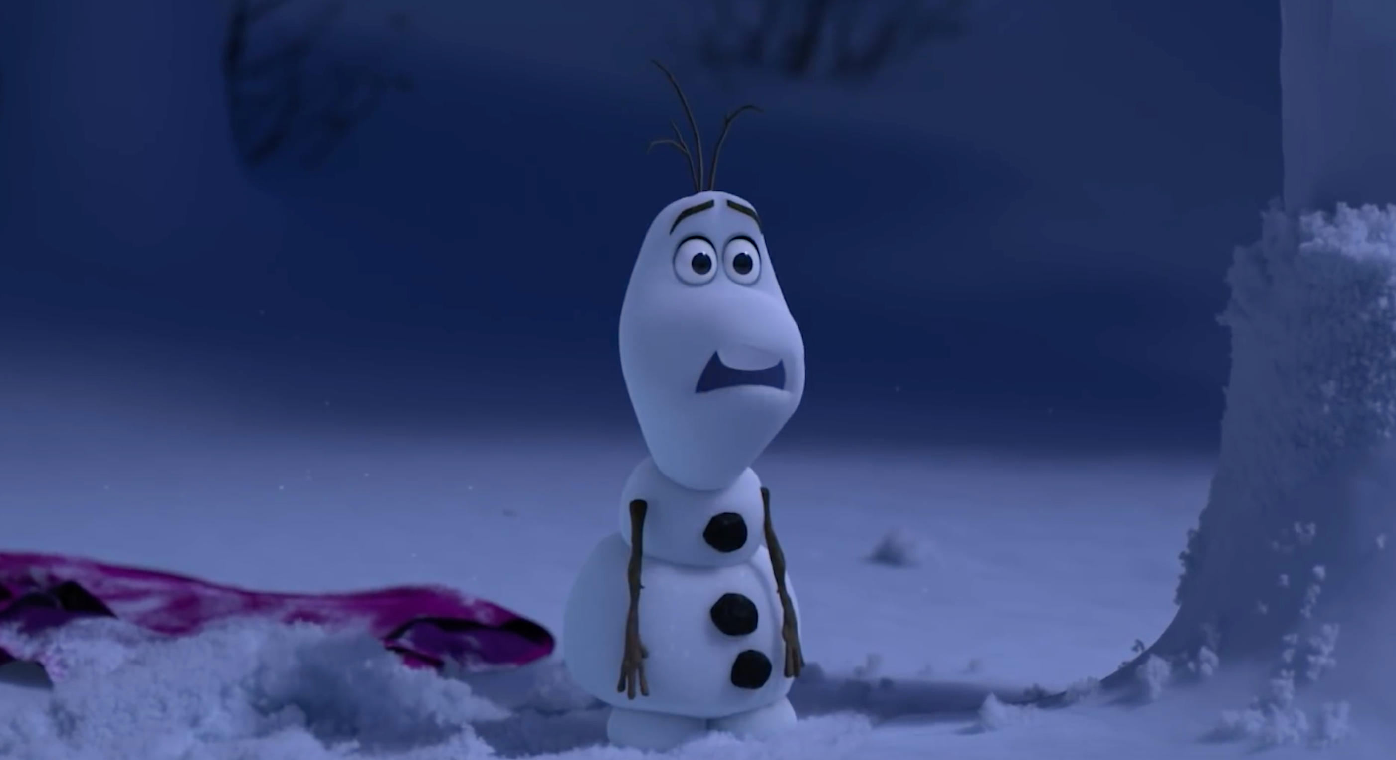 olaf without nose