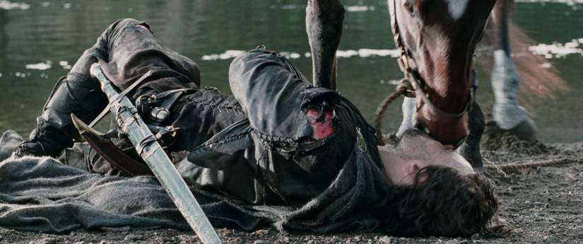 aragorn wounded