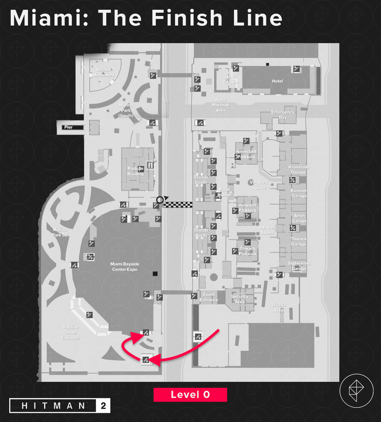 Hitman 2 walkthrough: The Finish Line Mission Stories