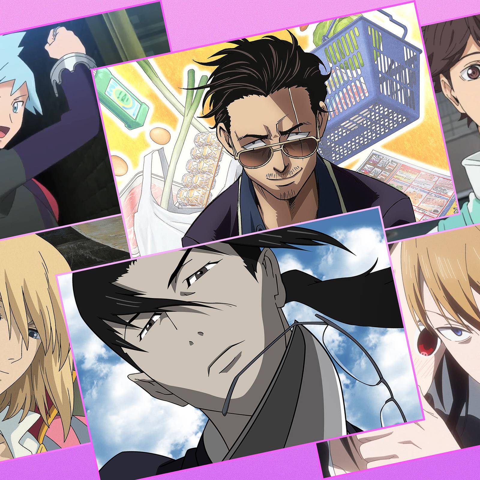 anime guy thinking hard