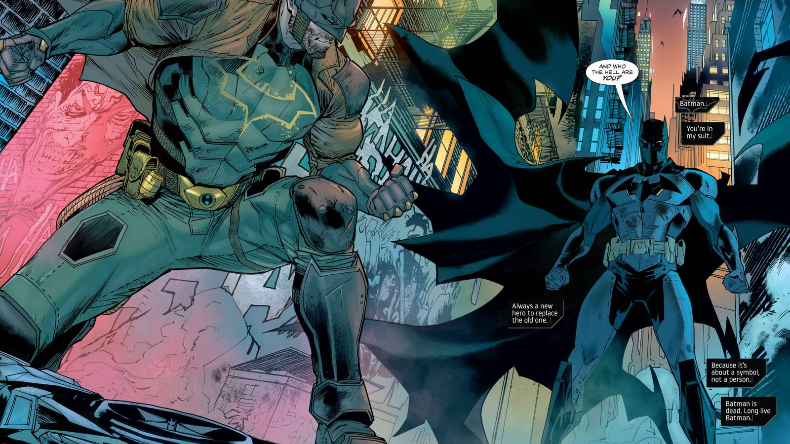 bruce wayne comic art