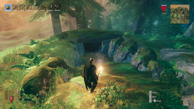 charred forest valheim