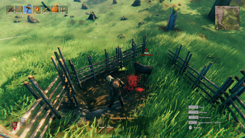 How to tame and breed boars in Valheim