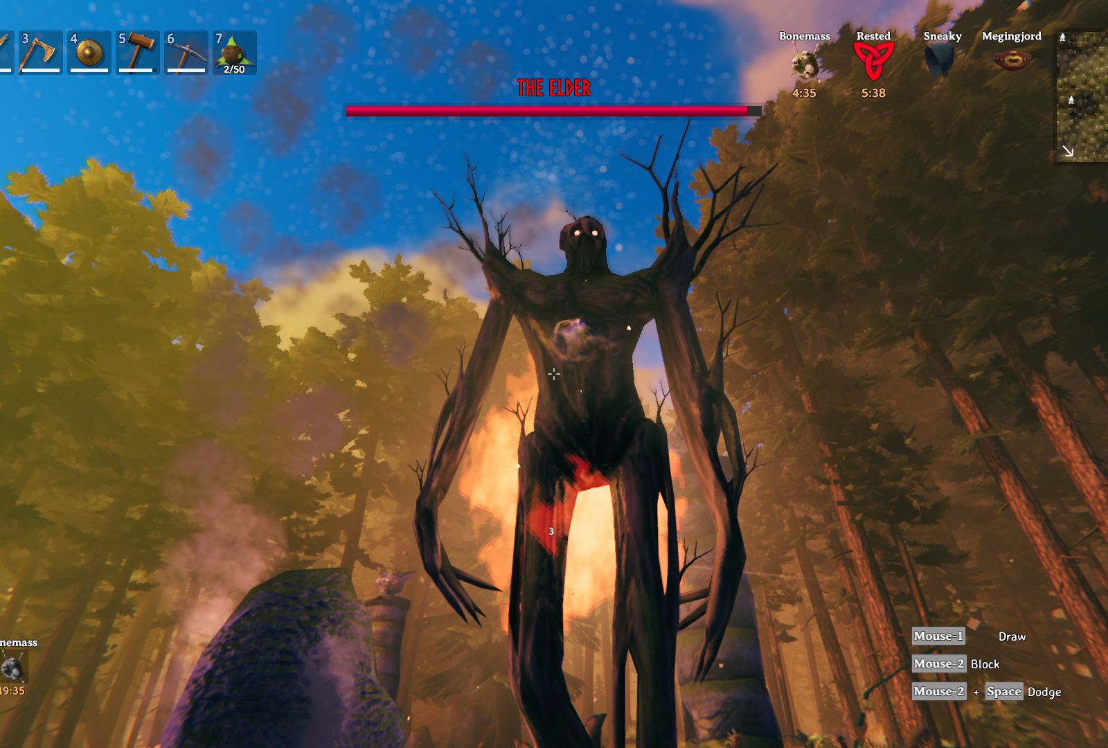 forest golem valheim