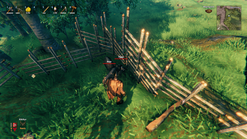 How to tame and breed boars in Valheim