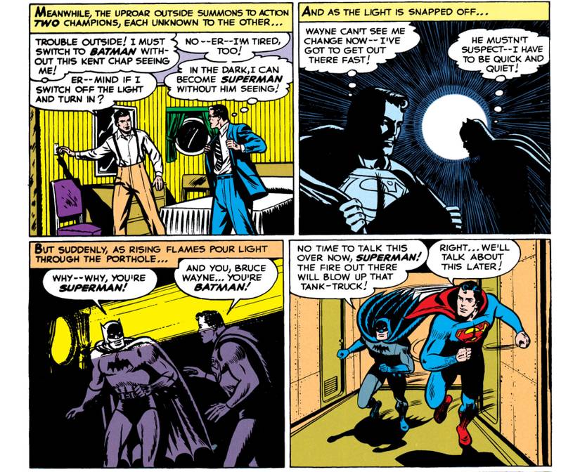 does batman like superman