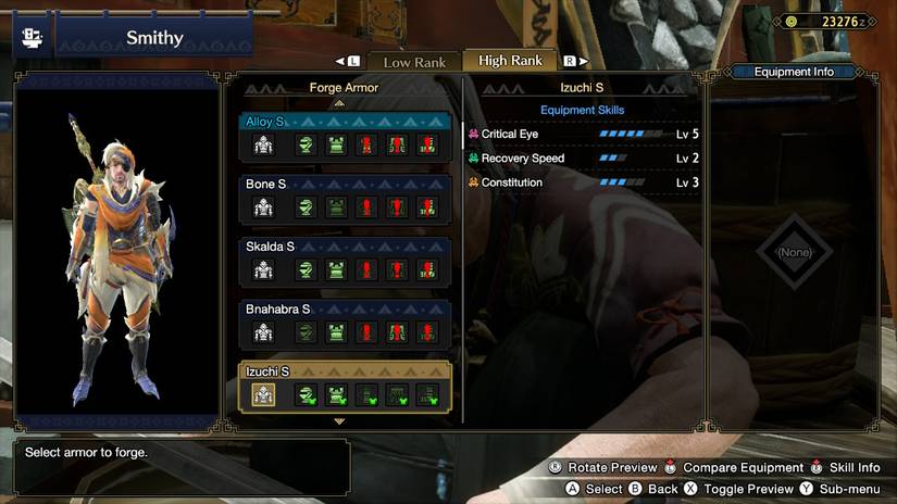 How to craft new weapons and armor in Monster Hunter Rise