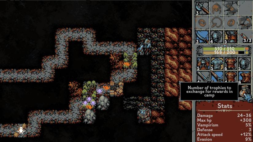 Loop Hero rogue class guide