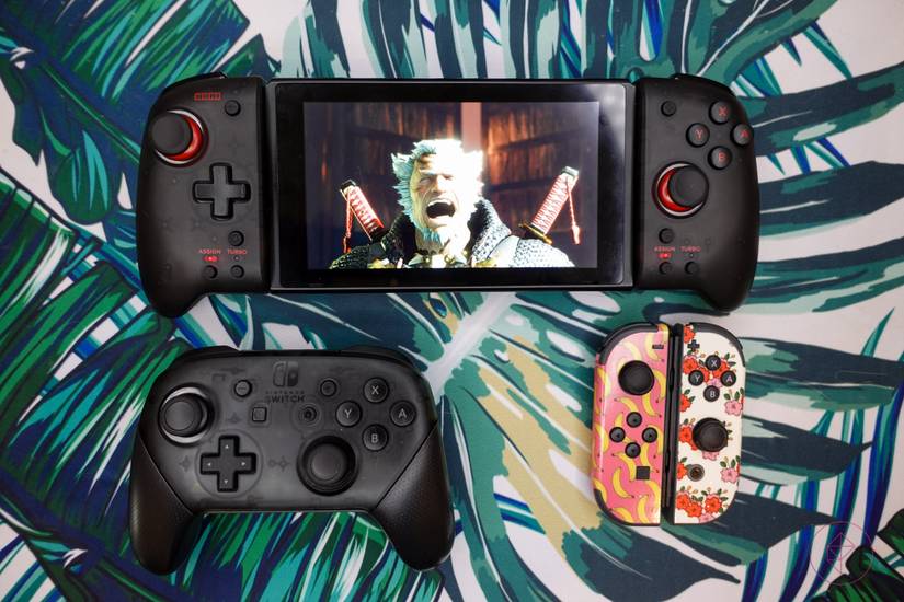 The best controller for Monster Hunter Rise are these massive Joy-Cons