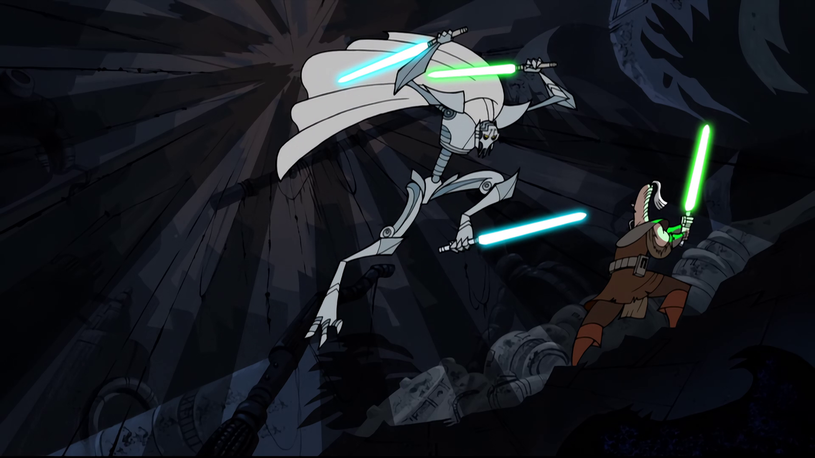 star wars force combat general grievous