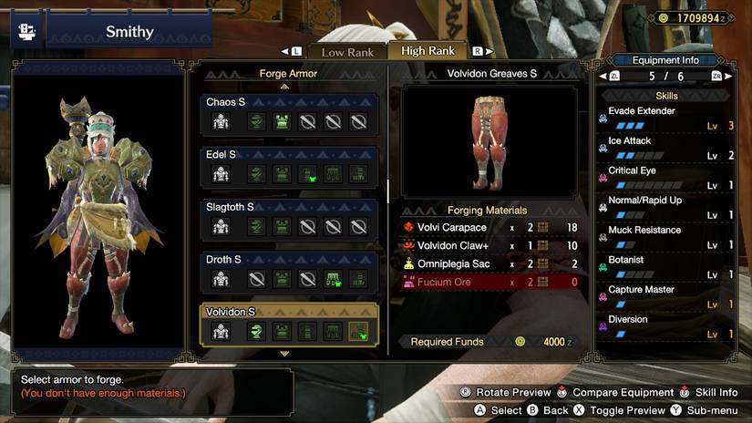 How to increase armor skills in Monster Hunter Rise