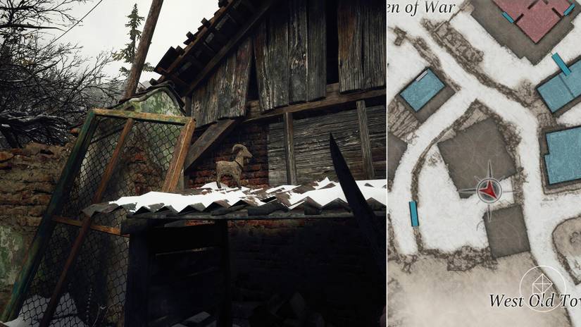 RE8 House with red chimney walkthrough