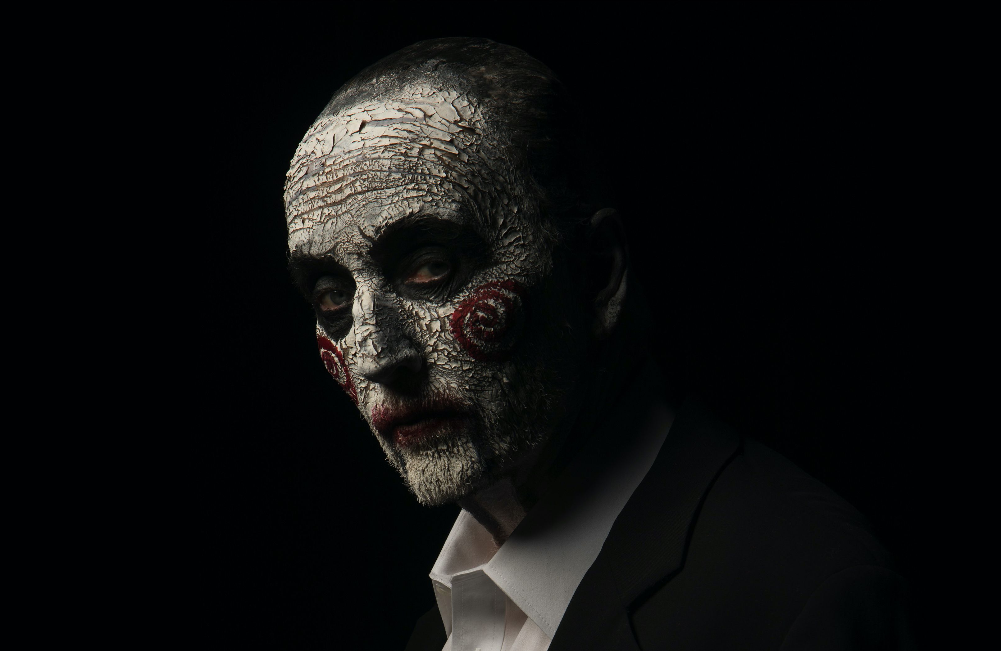 jigsaw background horror