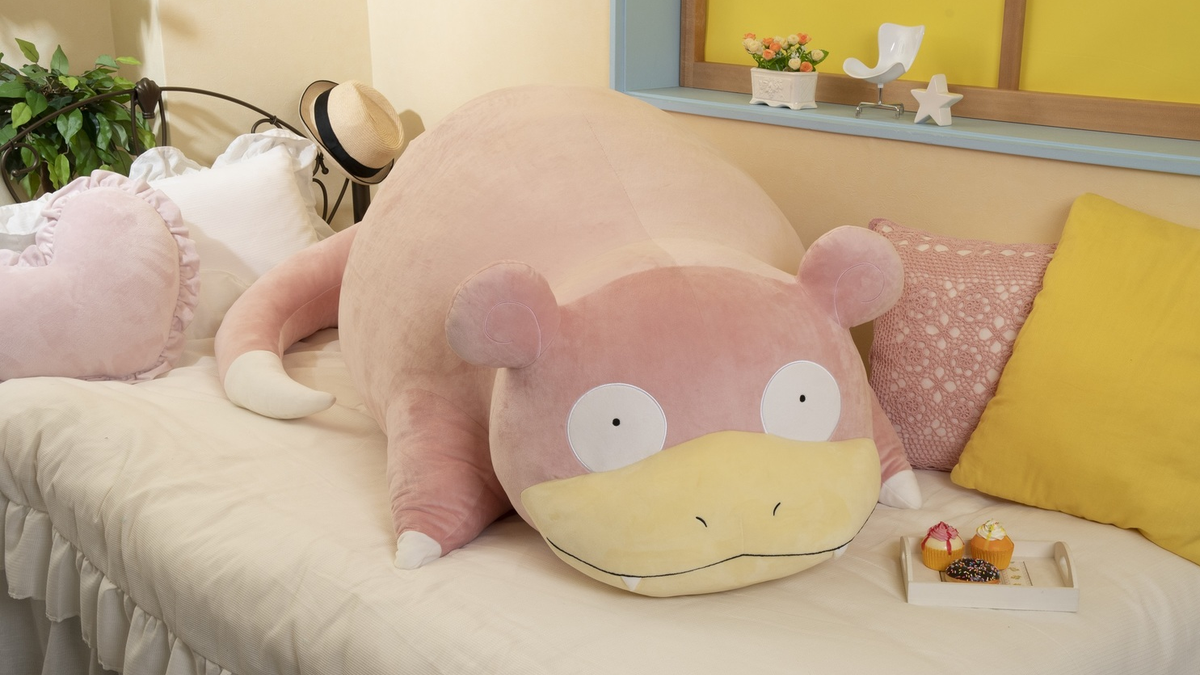 The Pokémon Company is now selling a life-sized Slowpoke plush
