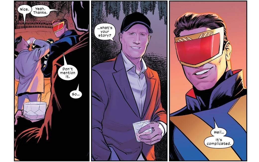 Before rebooting X-Men, Marvel’s Kevin Feige cameoed in the comics
