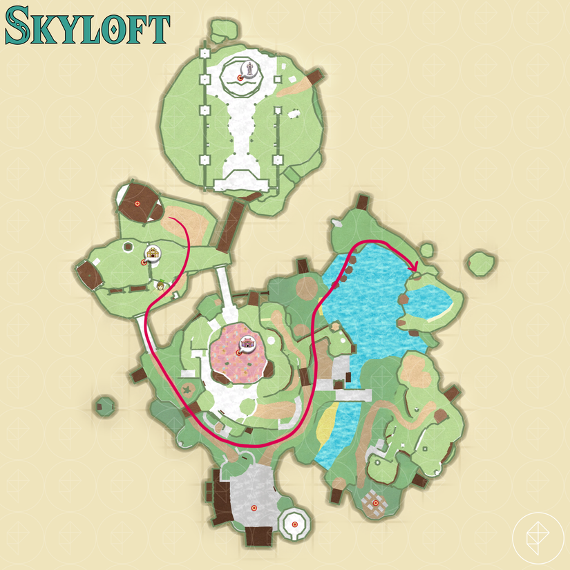 Skyloft guide – Zelda: Skyward Sword HD walkthrough
