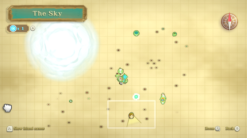 Skyward Sword Goddess Cube locations and maps