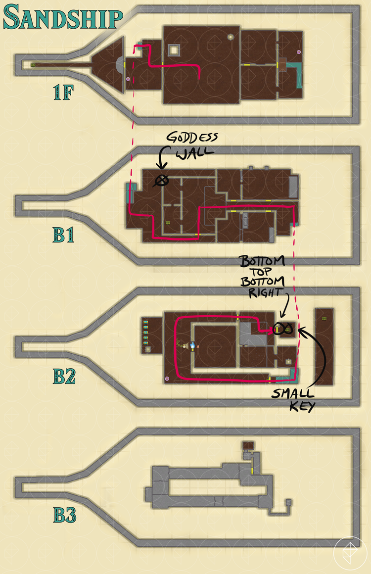 Sandship dungeon walkthrough – Skyward Sword HD