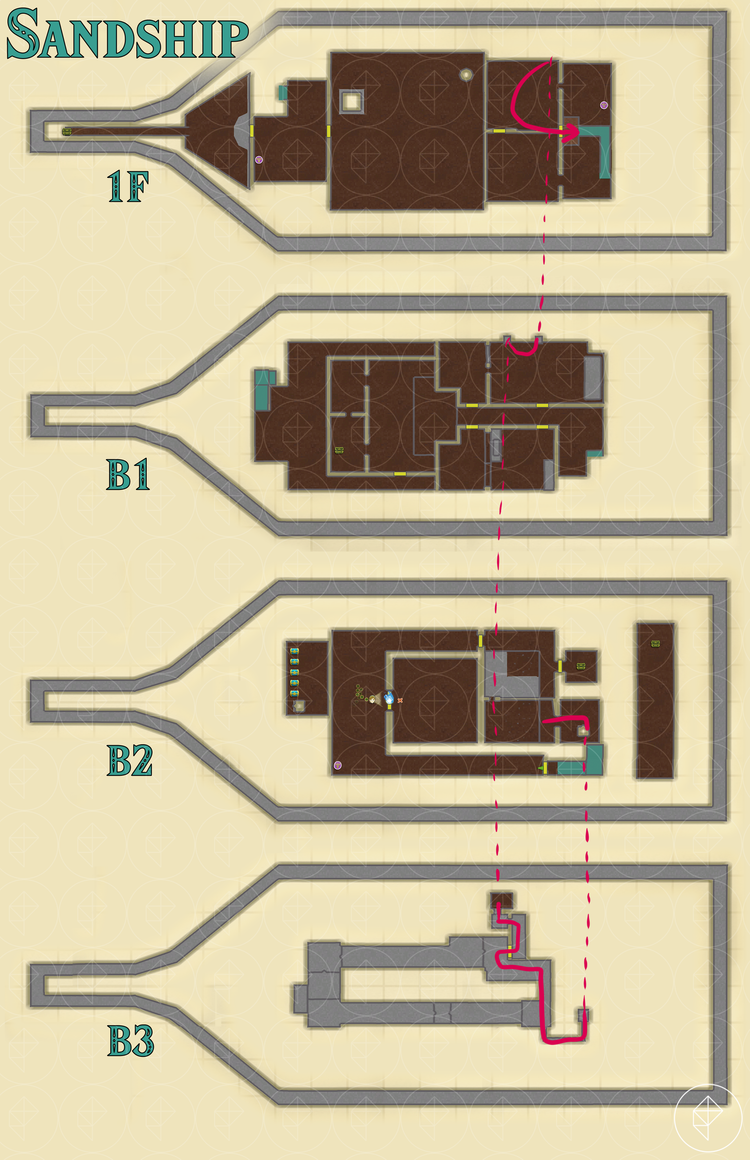 Sandship dungeon walkthrough – Skyward Sword HD