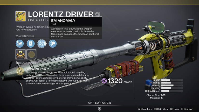 Destiny 2: Season of the Lost Exotics