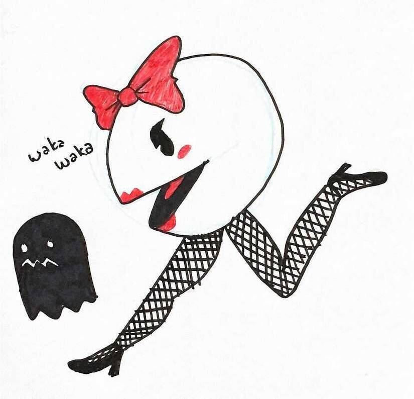 The best Ms. Pac-Man fan art (that we drew)