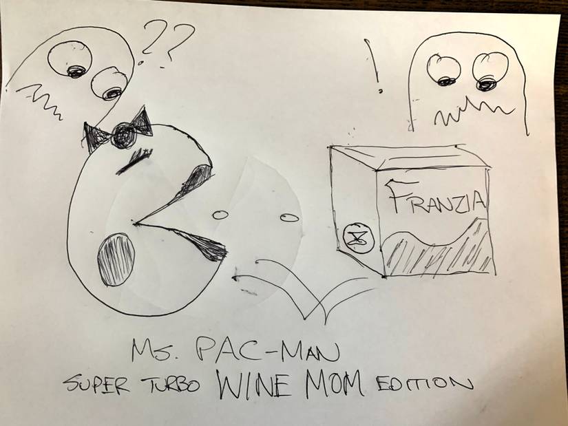 The best Ms. Pac-Man fan art (that we drew)