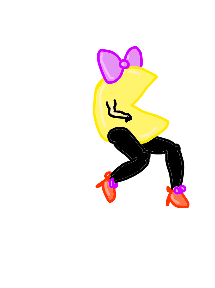 The best Ms. Pac-Man fan art (that we drew)