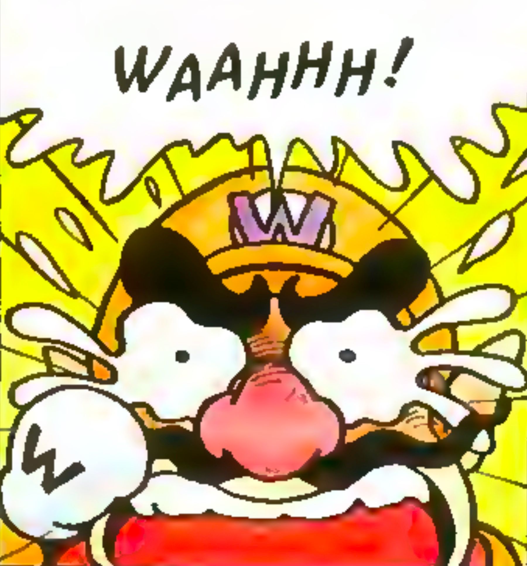 Baby Wario Crying