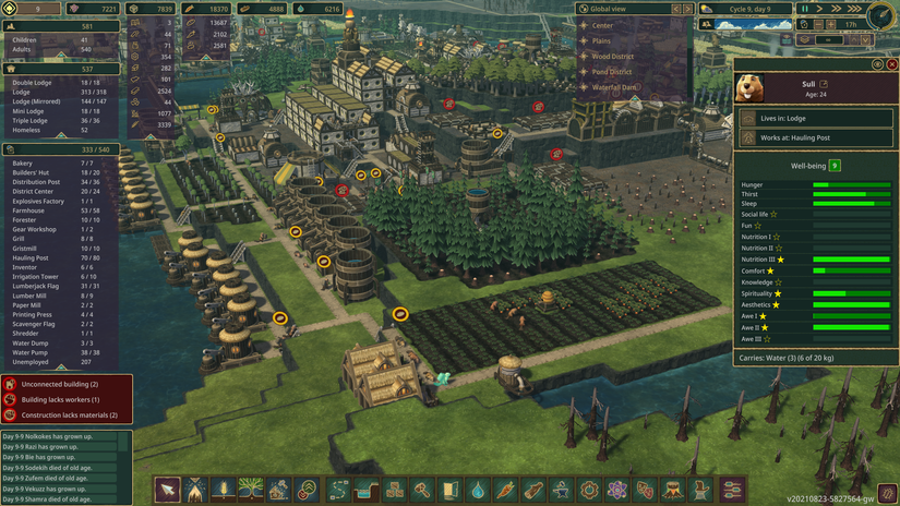 Timberborn is a city-builder starring super intelligent beavers