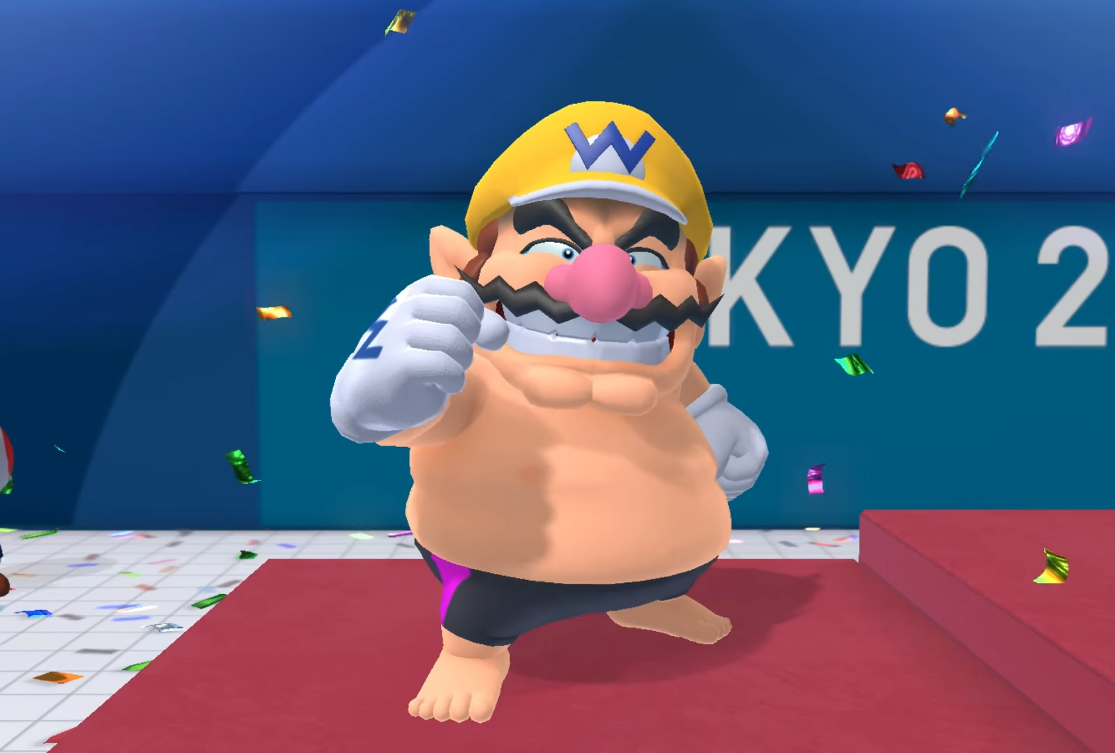 wario without hat