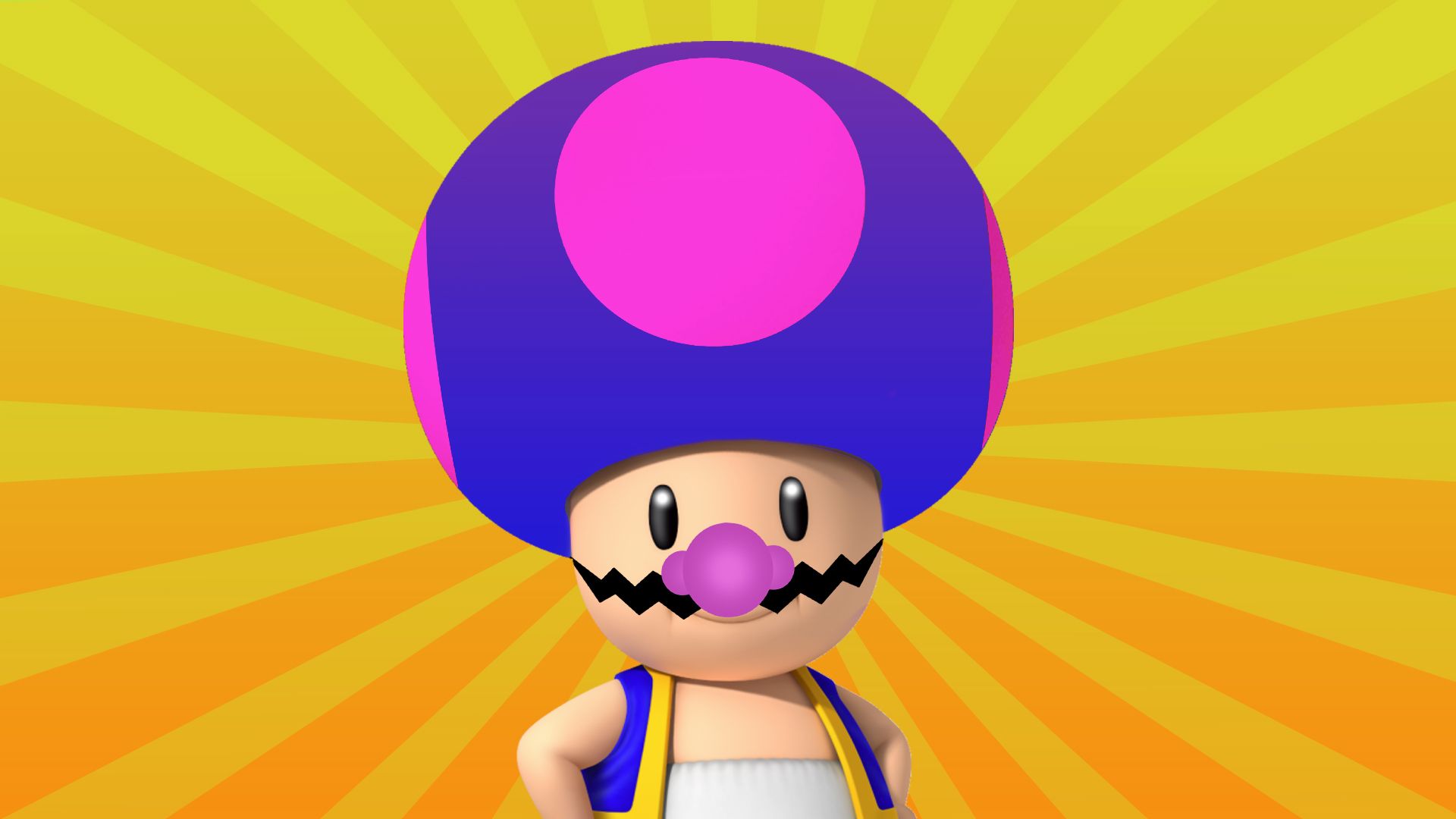 Purple Toad From Mario Purple Toad “Super Mario” Club
