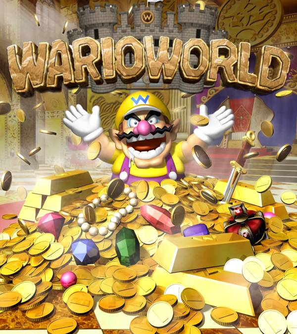 In Wario World, Wario is his own greatest enemy