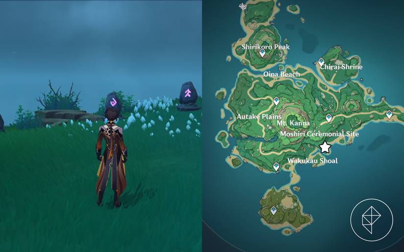 Genshin Impact Tsurumi Island Stone Slate locations and puzzle solution