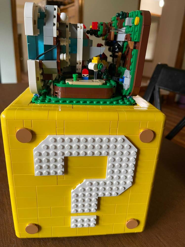 The Super Mario 64 Lego Question Mark Block review: All about secrets