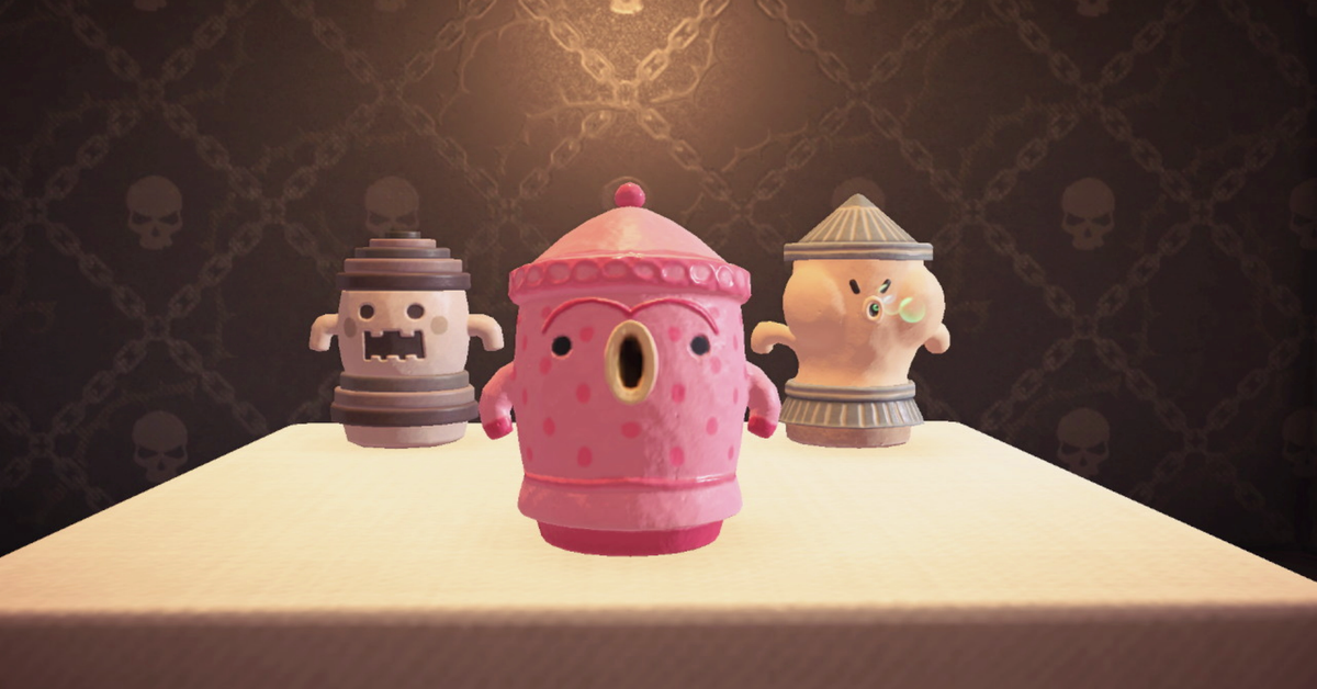 gyroid face easter egg