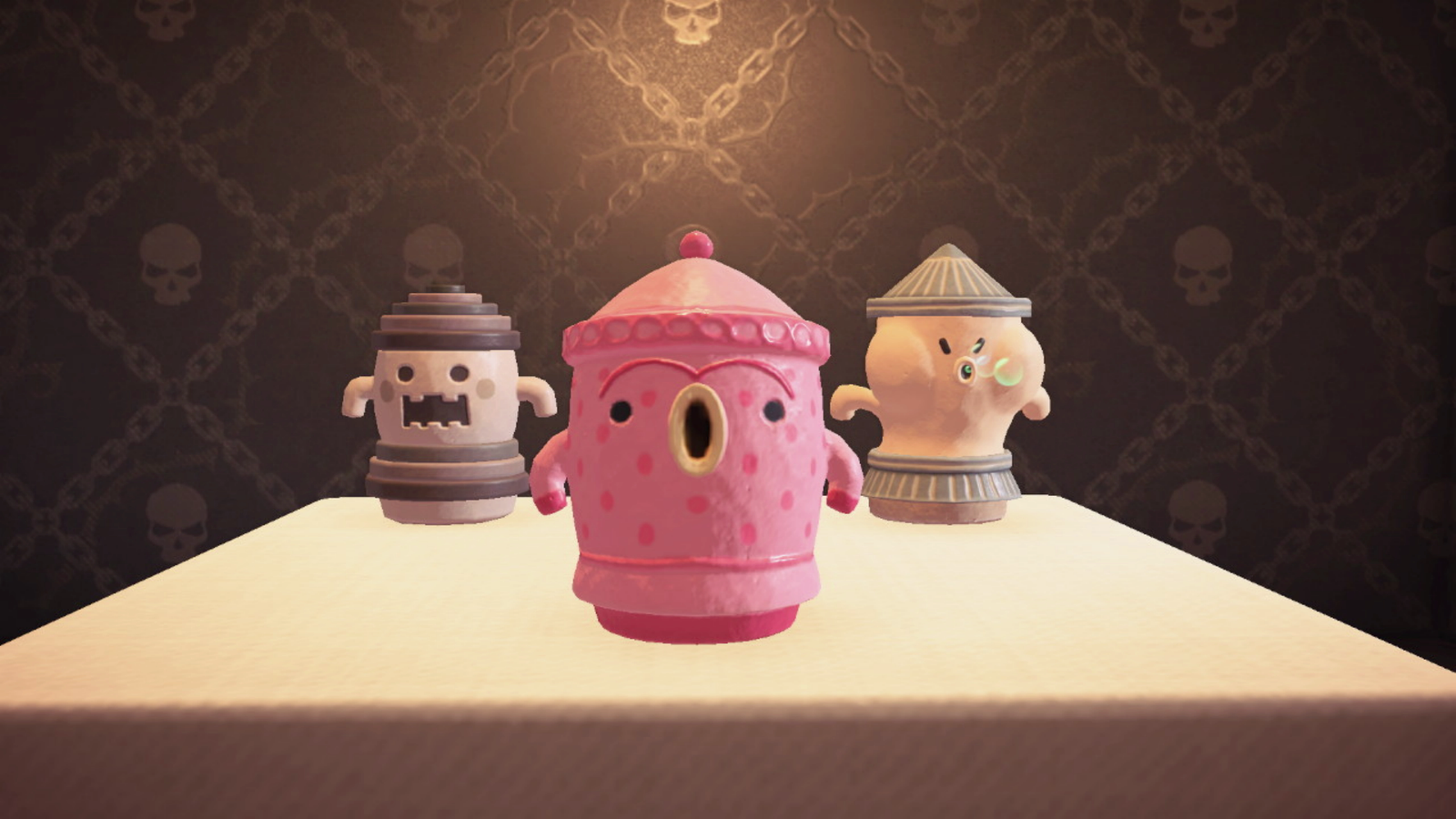 Gyroids and gyroid fragments in ACNH