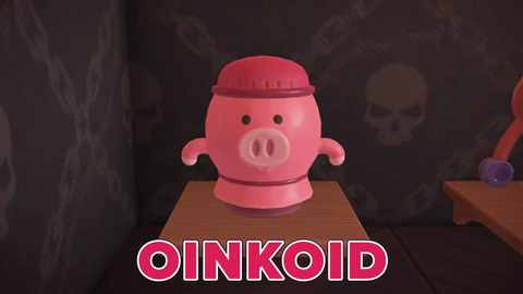 Gyroids and gyroid fragments in ACNH