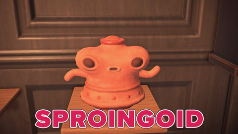 Gyroids and gyroid fragments in ACNH