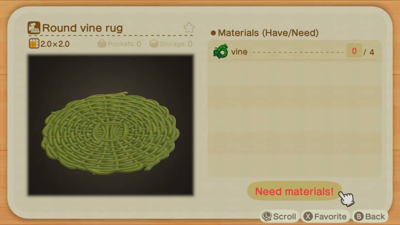 Glowing moss in Animal Crossing and ACNH vines