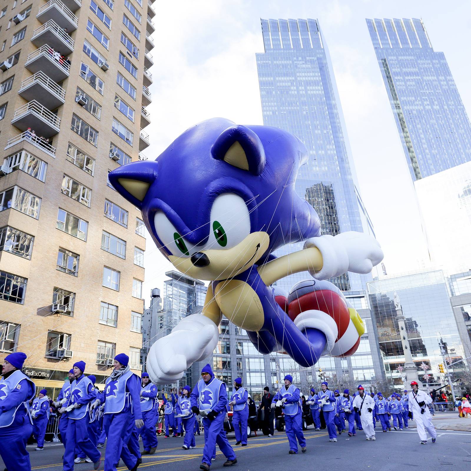 Thanksgiving Parade Sonic Sonic's Thanksgiving Day Parade Test Flight