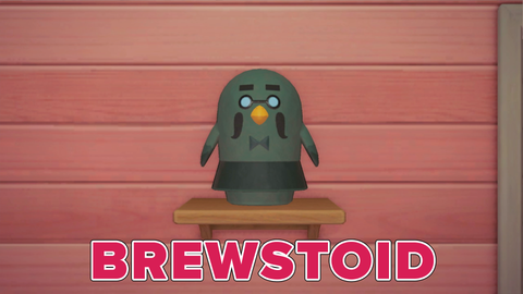 Gyroids and gyroid fragments in ACNH