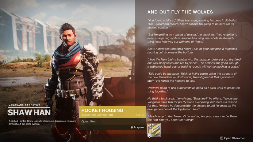 Destiny 2 Gjallarhorn Exotic guide: And Out Fly The Wolves quest ...