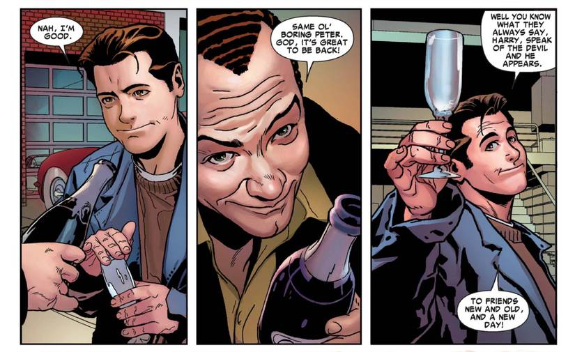 peter knows spider man