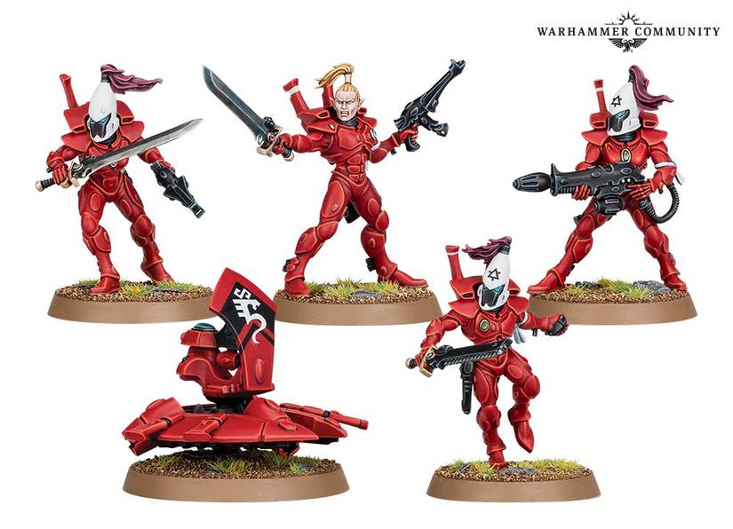 warhammer 40k eldar figures