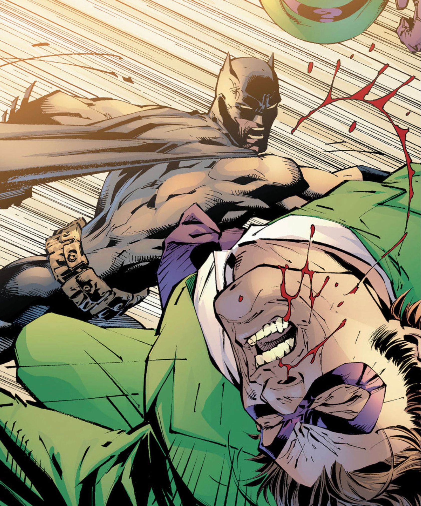 batman riddler comic cover