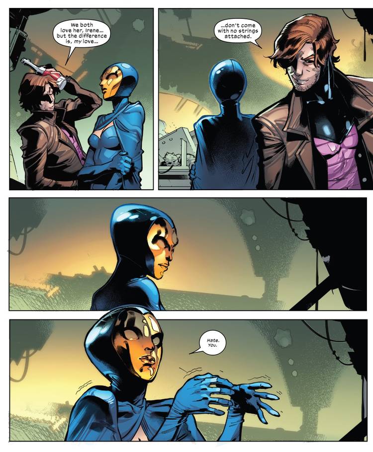 The Batman’s reaction to Riddler discovering his identity is priceless