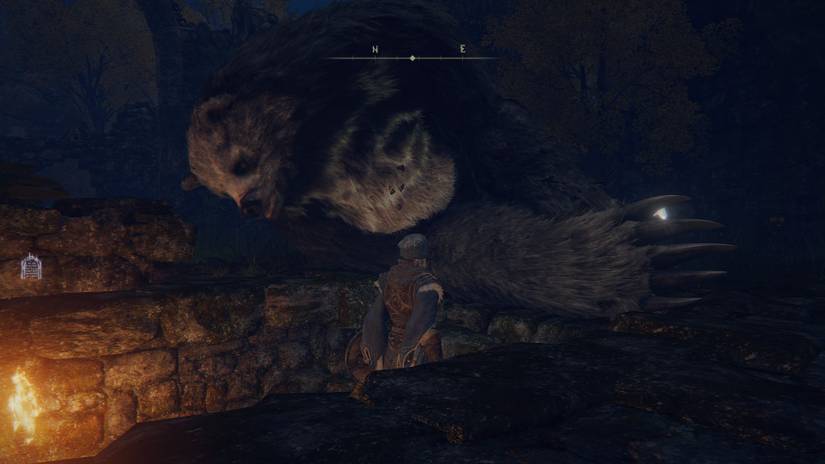 elden ring wolfman howling