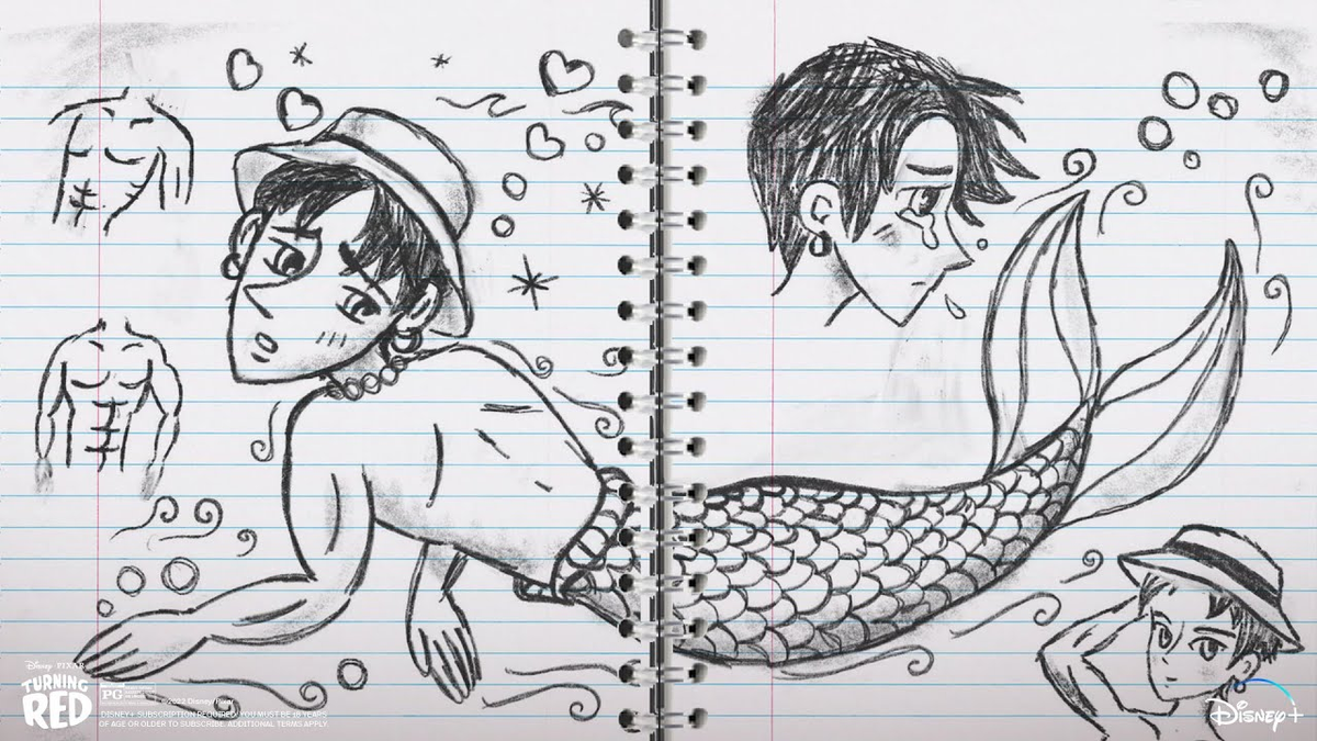 anime merman