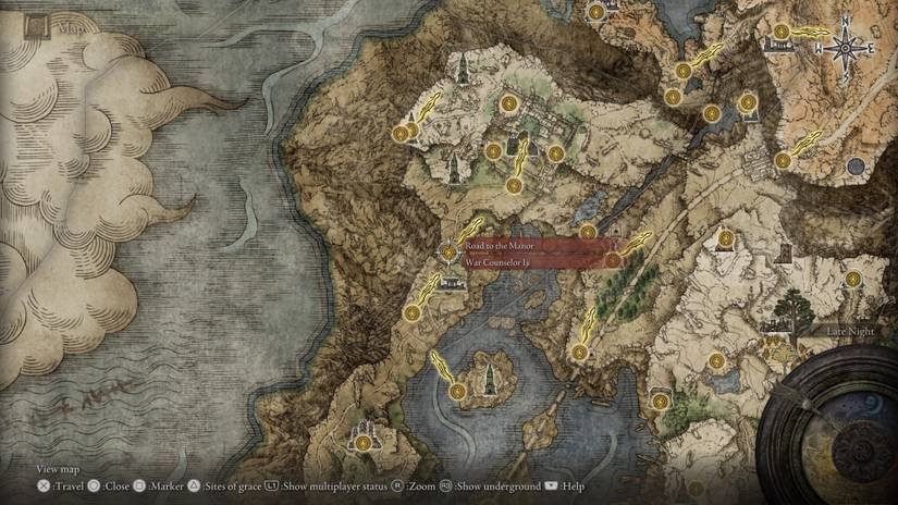 elden ring wolfman howling